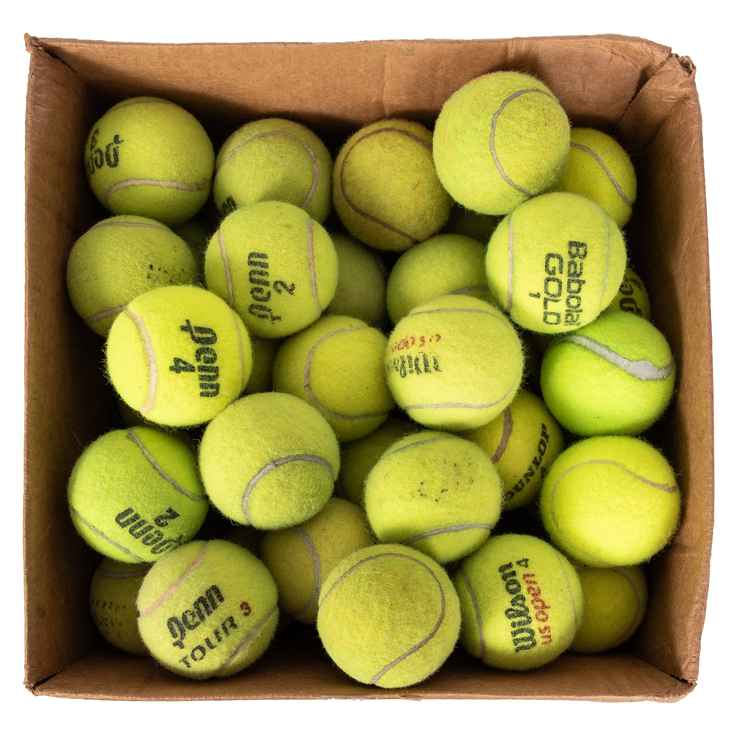 100 Precut Recycled Tennis Balls for Chairs, Desks & Walkers ...